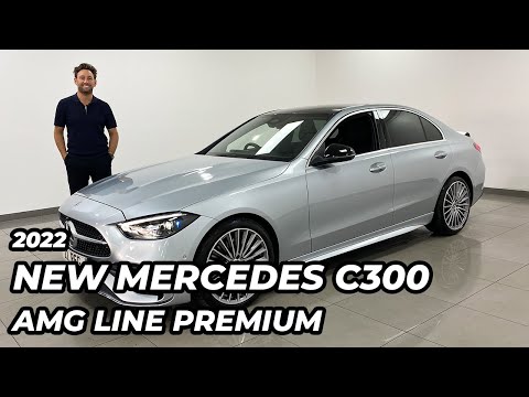 All New 2022 Mercedes C300 AMG Line Premium