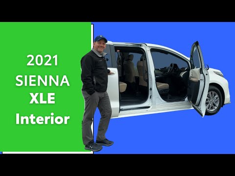 Kid Catcher for you? The 2021 Toyota Sienna XLE Interior Review with me