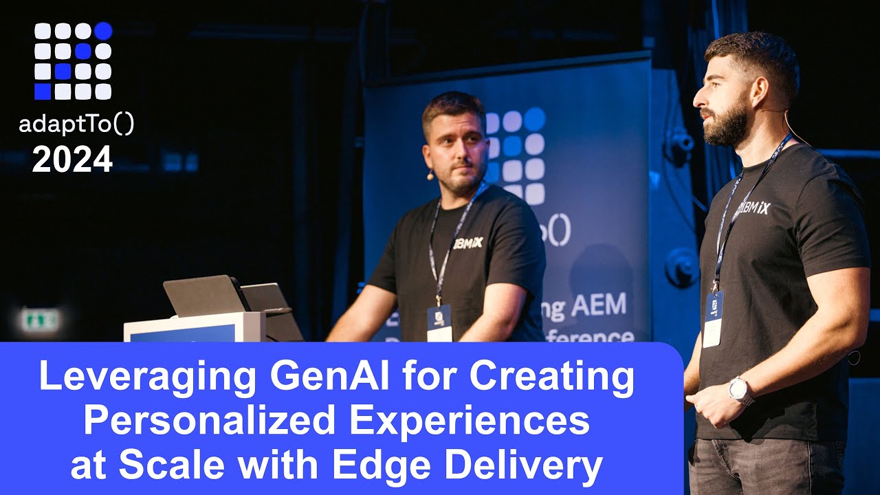 Leveraging GenAI for Creating Personalized Experiences at Scale with Edge Delivery