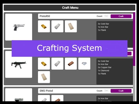 Crafting System (QB) - Releases - Cfx.re Community