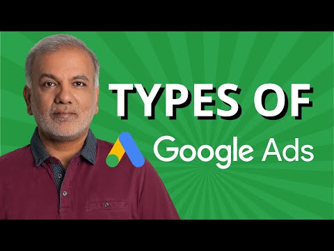 Types of Google Ads 2024 | Different Types of Google AdWords Campaign