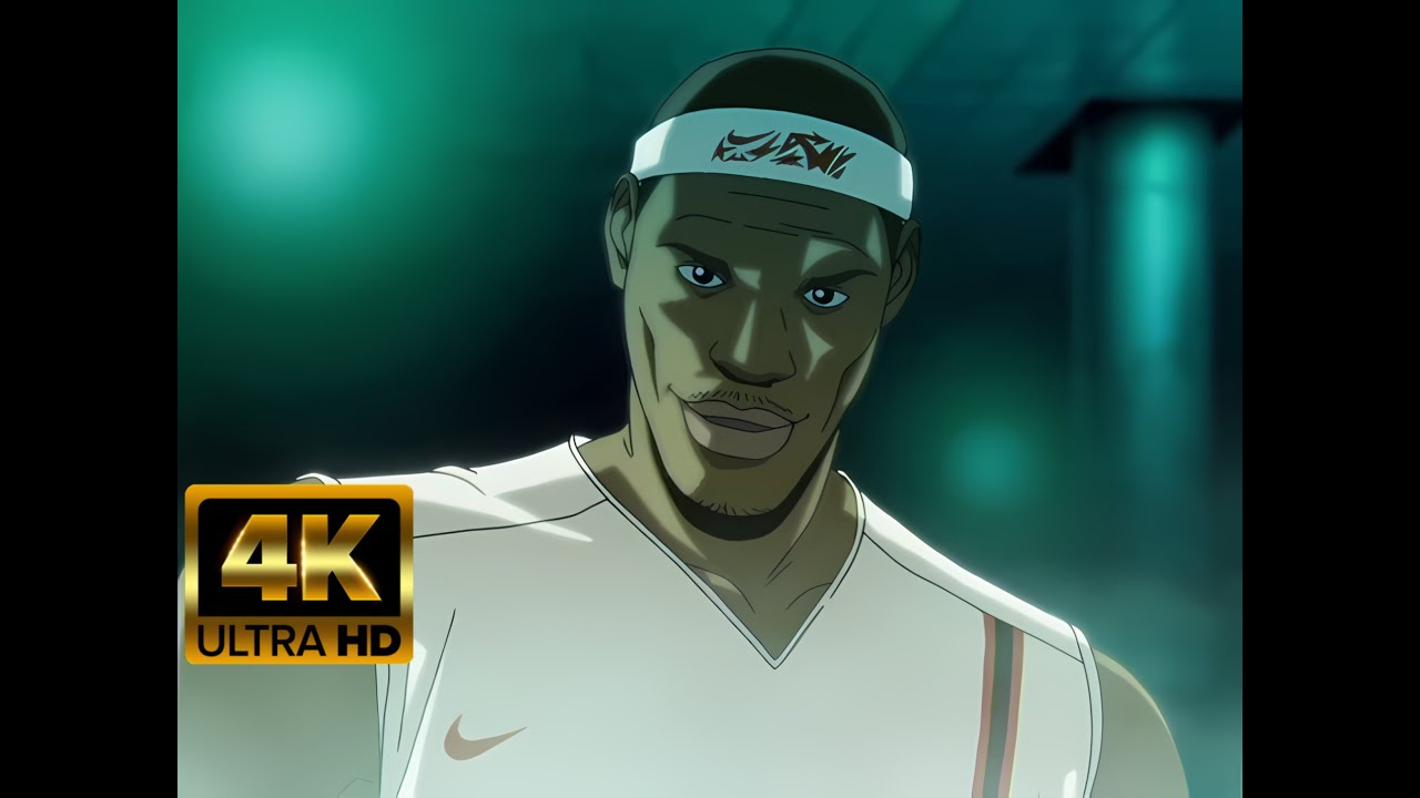 LeBron James Basketball Sakuga 4K - Space Jam 2 (2004)