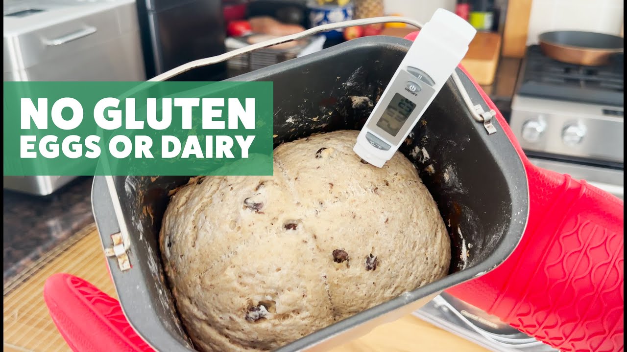 Easy Irish Soda Bread 🍀 Gluten-Free Bread Machine Recipe (Vegan)