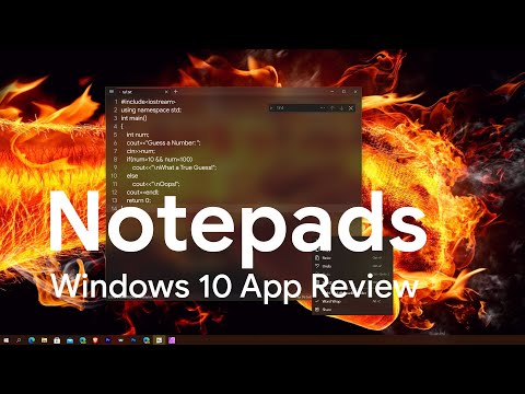 Notepads [Windows 10] App Review