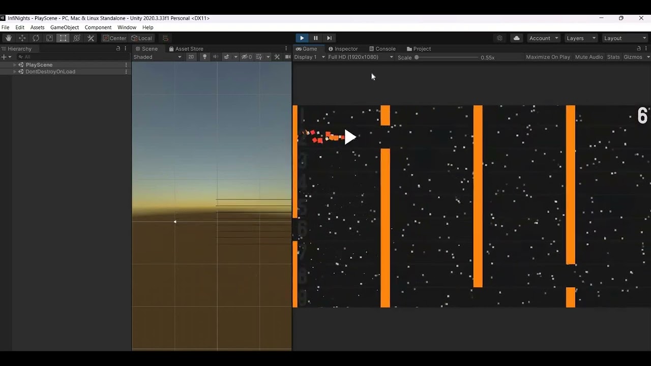InfiNight – Neon Endless Runner Unity Game Source Code #unity #unity3d #unitydev #unitydeveloper