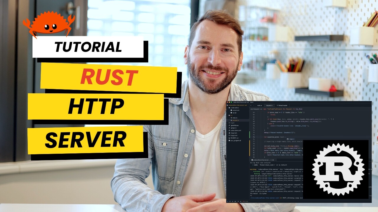 Build an HTTP Server in Rust from Scratch | Portfolio Project