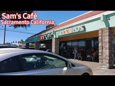 Walking Tour Of The Sam's Café Sacramento California!