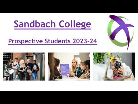 Sandbach College Presentation - September 2024