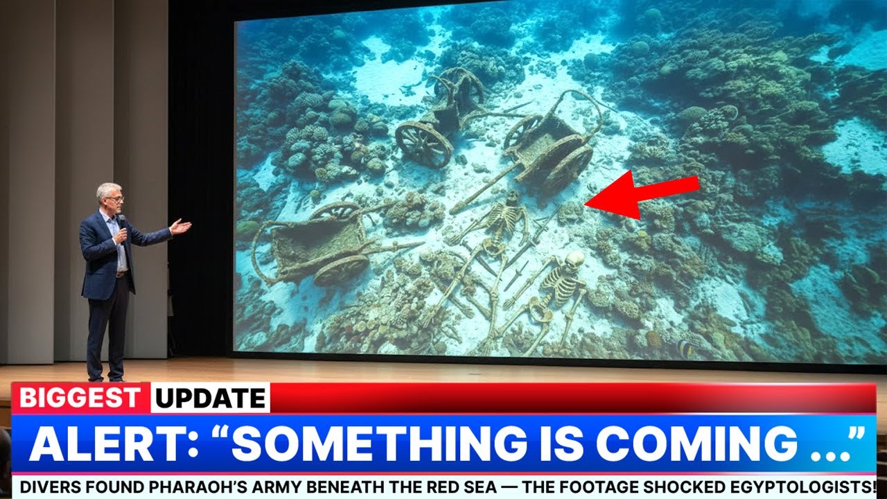 Divers Found Pharaoh’s Army Beneath The Red Sea — The Footage SHOCKED Egyptologists!
