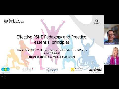 Effective PSHE Pedagogy and Practice: essential principles