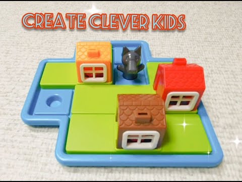 Three Little Pigs / Story of Pigs and Wolf - VEASY Games  - [  STEM Young Learner  Board game ]