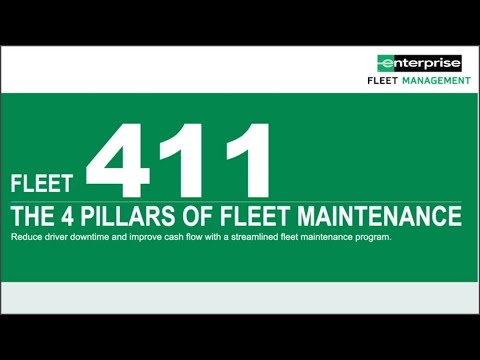 Webinar: Fleet 411: The 4 Pillars of Fleet Maintenance