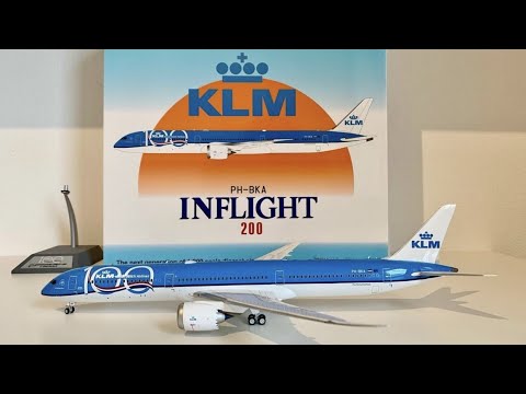 UNBOXING RARE INFLIGHT 200 KLM Boeing 787-10 “100 Years Anniversary" Reg. PH-BKA - IF781KLM100 -