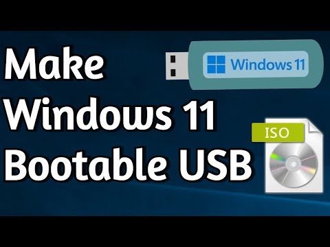 How To Make Windows 11 Bootable USB, Pendrive | Make Pendrive Bootable With Windows 11 ISO