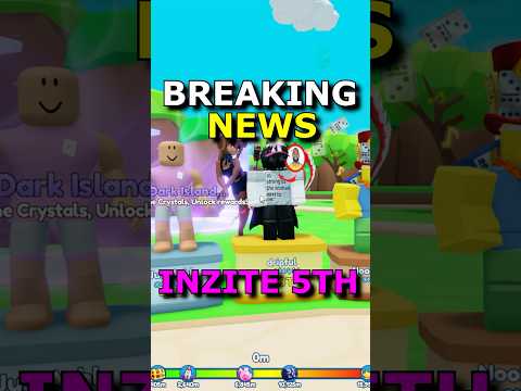 Inzite 5th Place in Bubble Gum Simulator Infinity #bubblegumsimulatorinfinity #bgsi