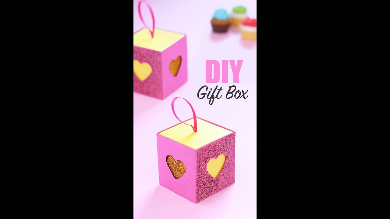 (1-minute video) DIY Gift Box | Gift Ideas | Paper Craft