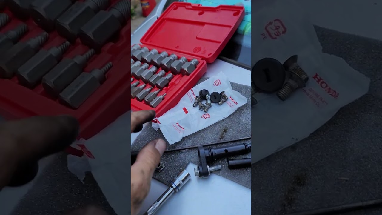 08 honda odyssey broken pcv valve (best removal procedure)