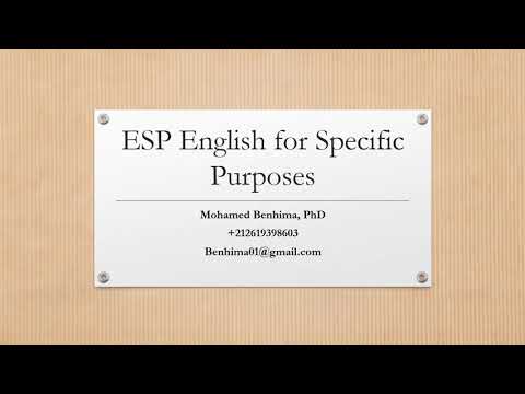 ESP main definitions