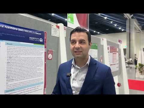 ASH 2024: Hayder Saeed, MD Presented Phase 1 Study of Duvelisib in Combination Oral Azacitdine