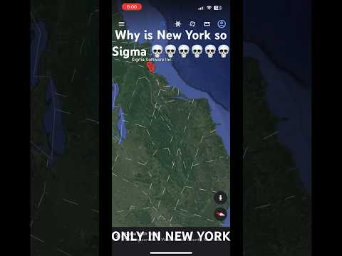 sigma = NYS 🗽🗽🗽 #viral #blowup #meme #sigma #onlyinnewyork #googleearth #shorts