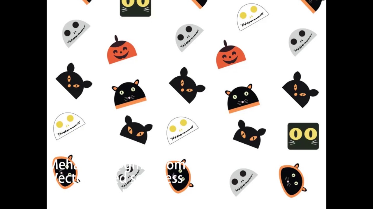 Vector based Seamless pattern examples. using golden ratio