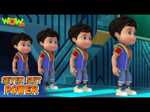 Seven Suit Compilation | 06 | Vir The Robot Boy | Cartoon for kids | #wowkidz