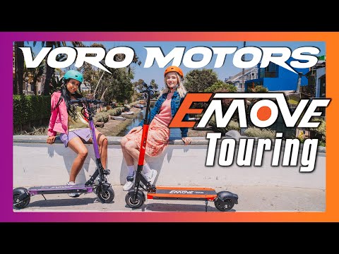 What happens when two Los Angeles Girls Race their EMOVE Tourings in the Venice Canals!