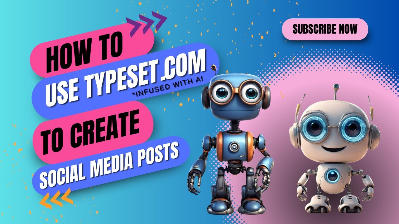 Create Social Media Posts with AI in Typeset.com