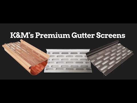 KM Sheet Metal | Premium Gutter Screens