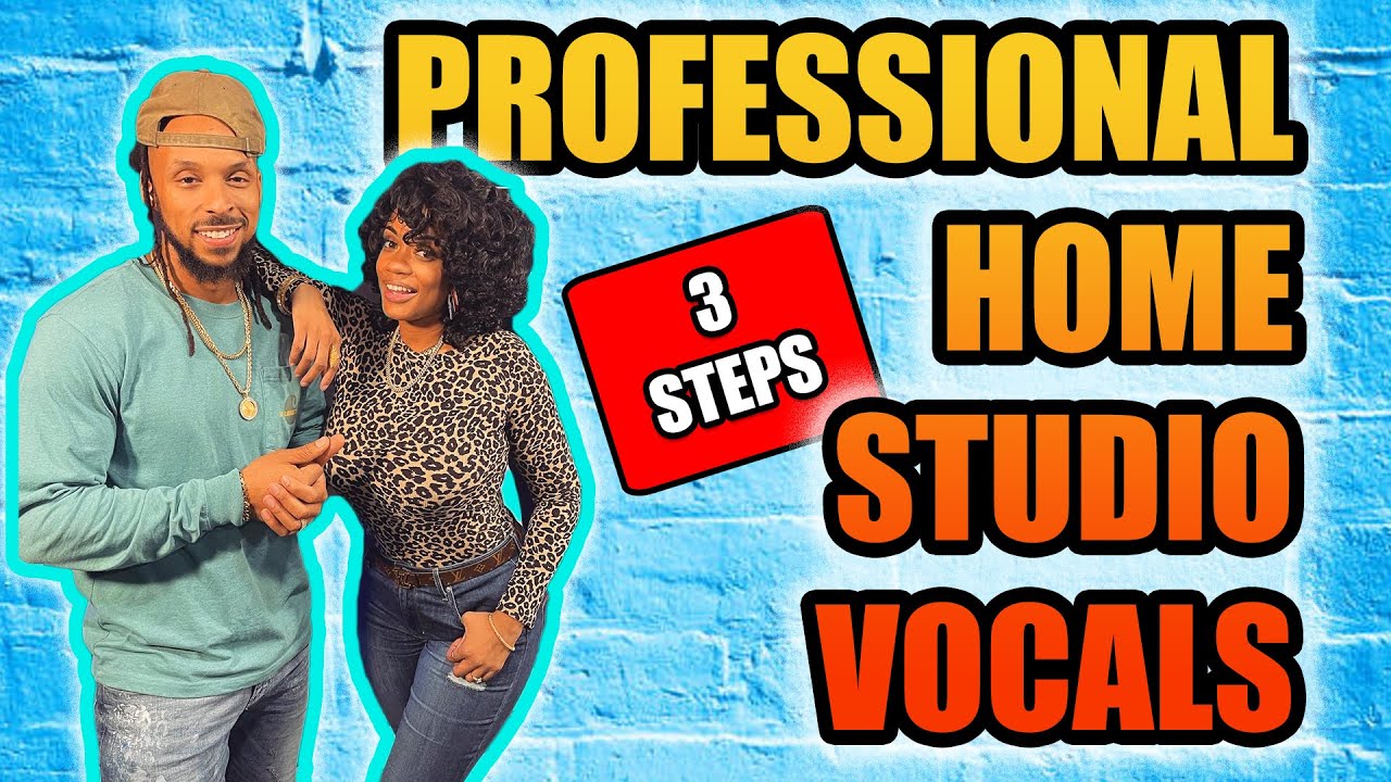 Record Professional Vocals from your Home Studio | 3 Easy Steps