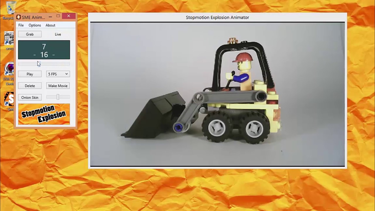Stopmotion Explosion Animator for Windows: Introduction