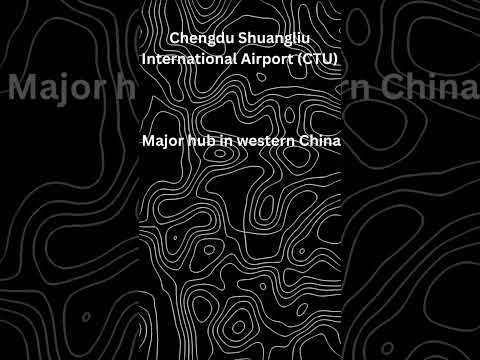 2 Facts About Chengdu Shuangliu Airport #facts #airplane #plane #english #aviation #china