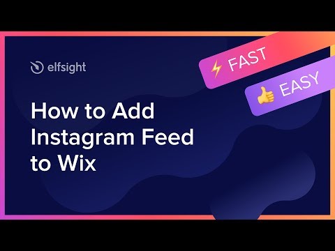 How to Embed Instagram Feed App on Wix