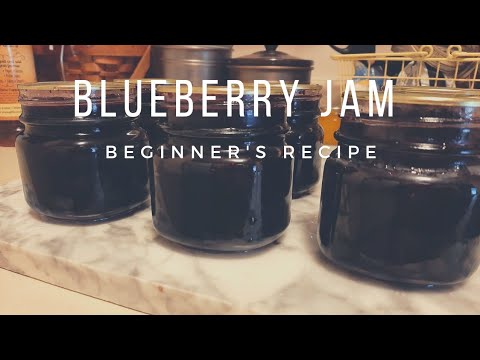 EASY Blueberry Jam || Beginner's berry jam recipe