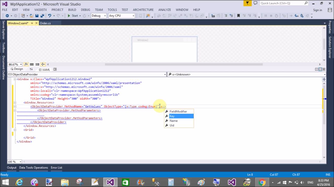 Bind ComboBox With Enum dataType in WPF