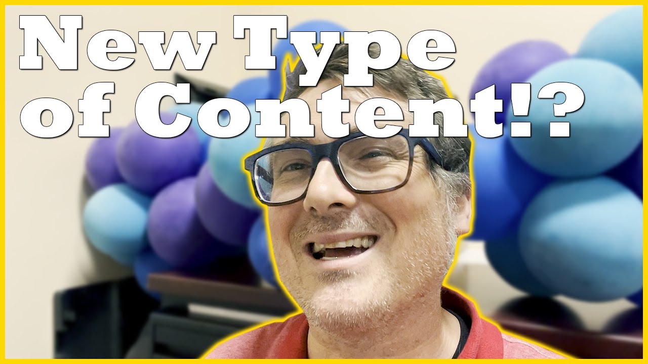 Announcing a New Content Series For the Channel