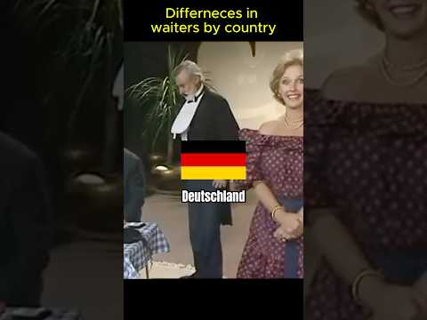 Differences in waiters by country 😭