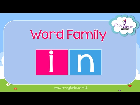 FootStep Phonics - IN Word Family