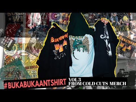 #BUKABUKAANTSHIRT VOL 3 Spesial Episode, tshirt dari COLDCUTS MERCH Philadelphia   Amerika Serikat