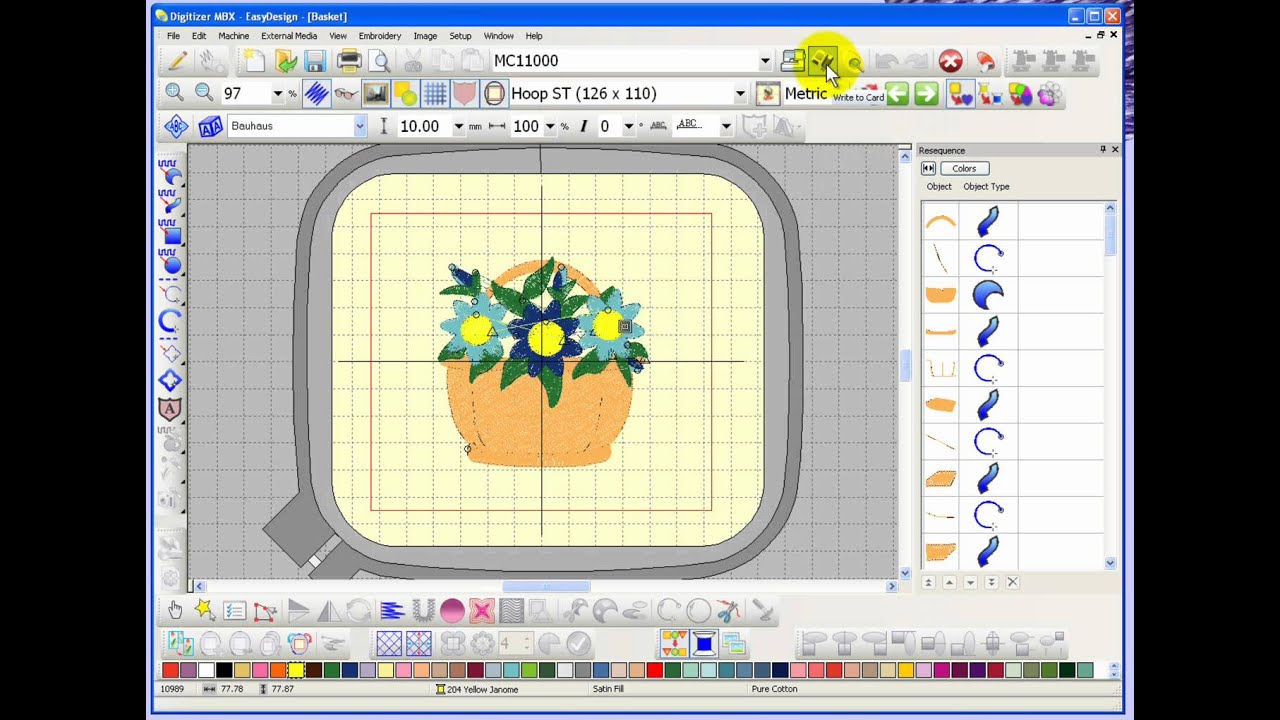 Digitizer MBX Tutorial - Write to Card