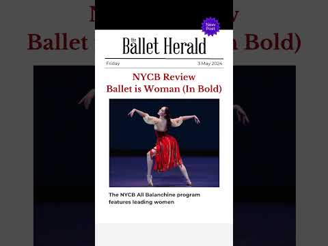 DANCE REVIEW 🌟 NYCB All Balanchine Review