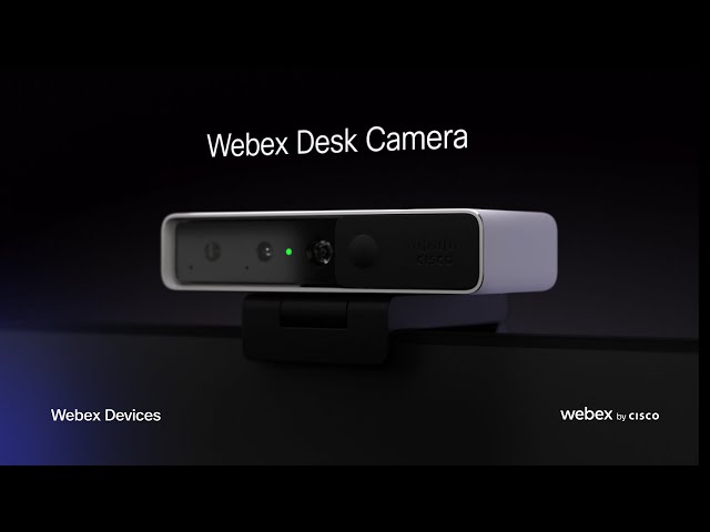 Cisco Webex Desk Camera 4K ultra HD 4K 30 fps