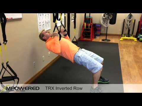 Suspended Bent-knee Inverted Row | myworkouts.io