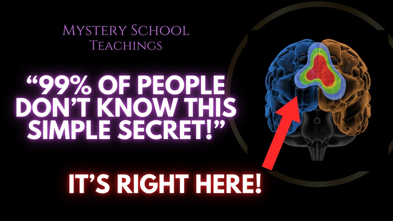 Use Your Imagination to Unlock Your Hidden Genius┃Mystery School Teachings