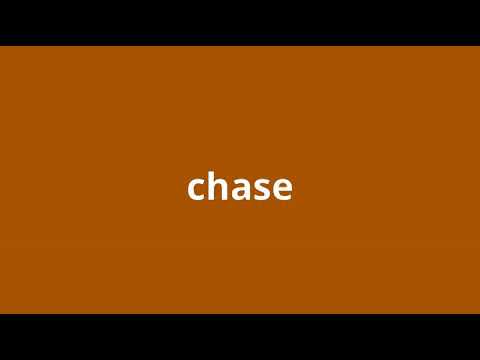 what is the meaning of chase