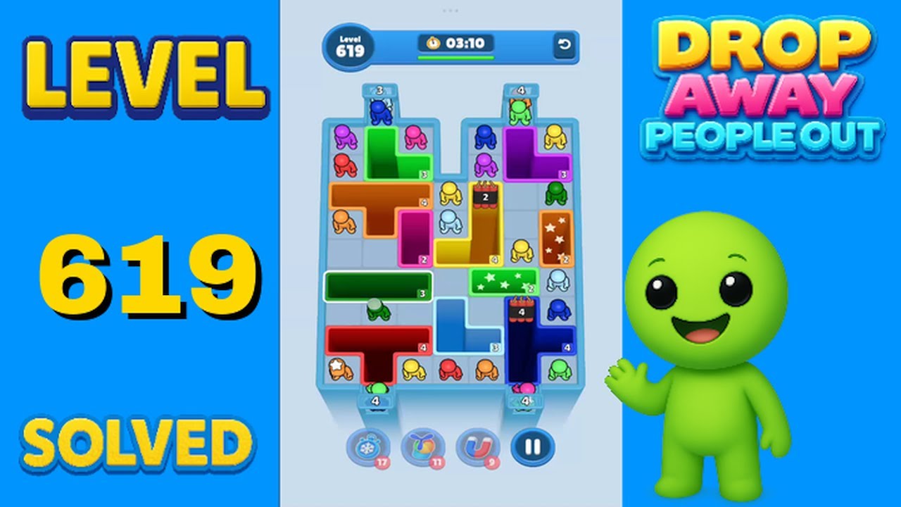 Drop Away – Level 619 - WIN FAST