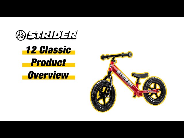 Беговел Strider 12 Classic (Pink) Розовый ST-M4PK - отзывы, видео, инструкция. 2022 год Беговелы ...