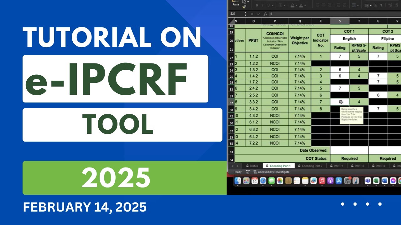 e-IPCRF 2025 Walkthrough (Tutorial) #pjtutorialsph