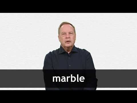 MARBLE definition and meaning | Collins English Dictionary