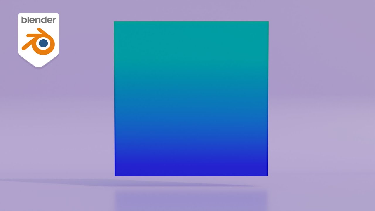 Easily Create A Gradient Material in Blender